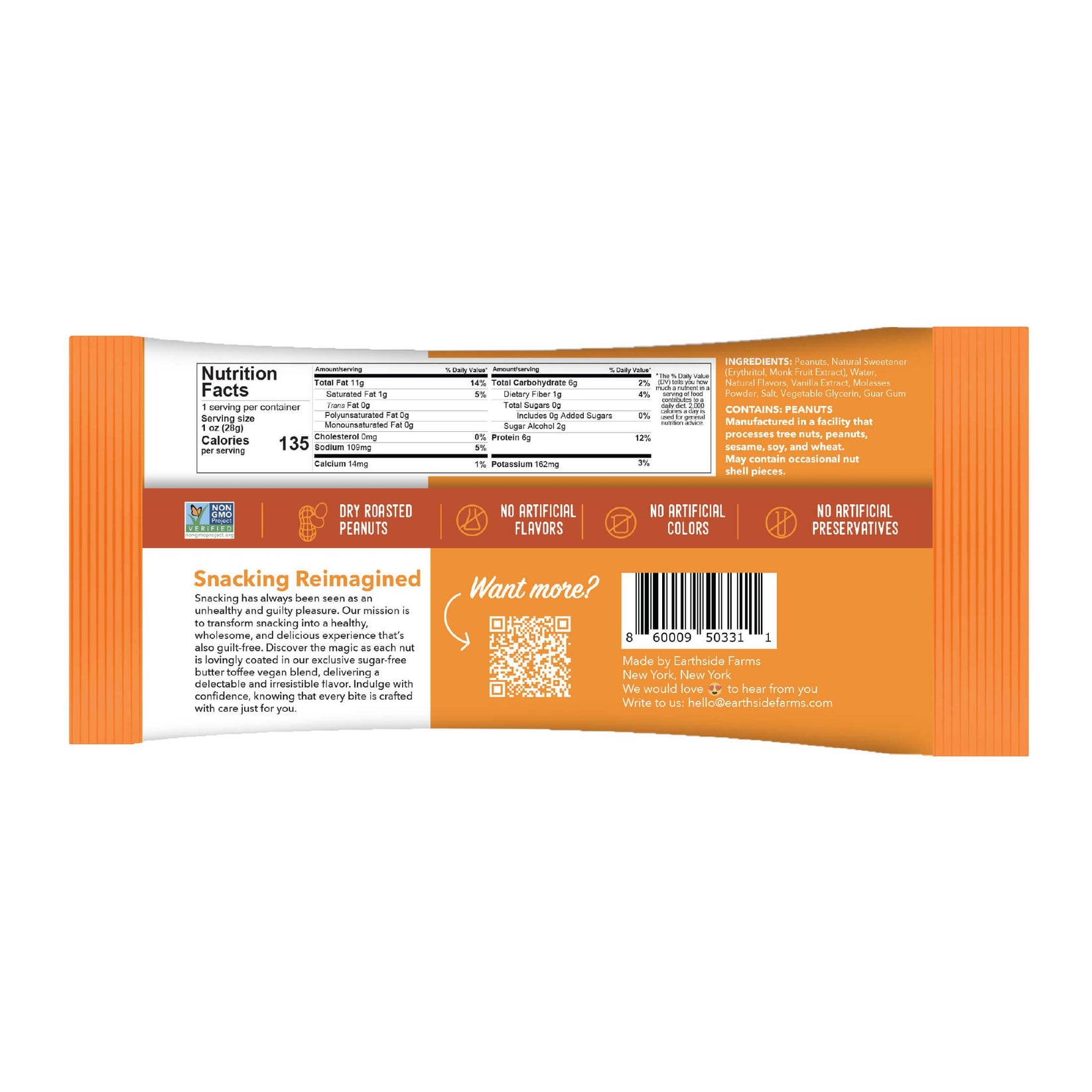 Butter Toffee Peanuts - Irresistibly Sweet & Crunchy Snack | Earthside ...